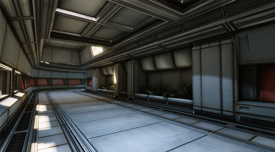 Hi-tech research facility (UDK environment) — polycount Hi-tech research facility (UDK environment) — polycount